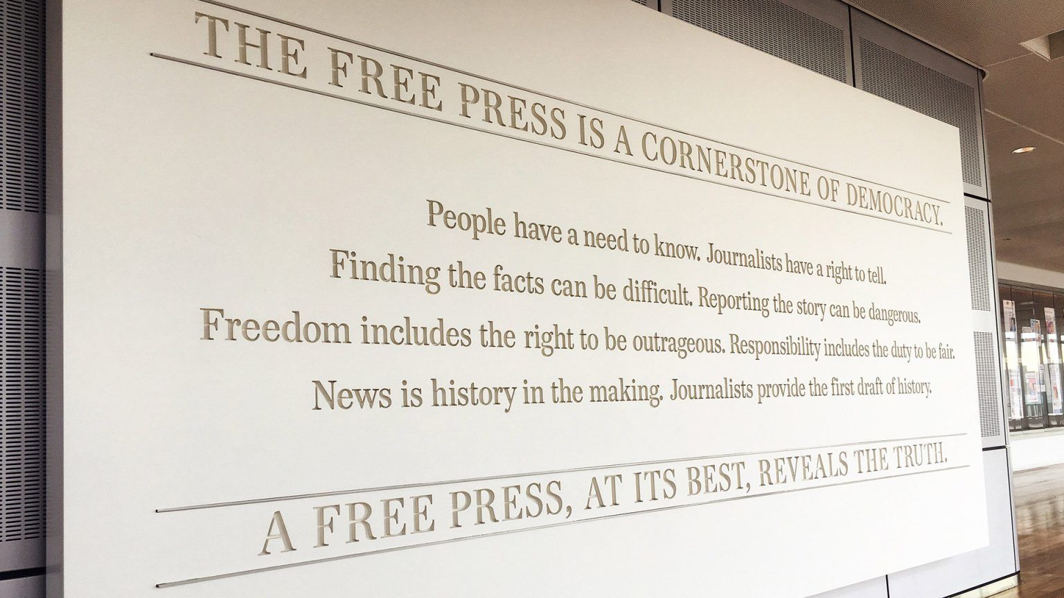 The Media's Role as Watchdogs - Freedom Forum