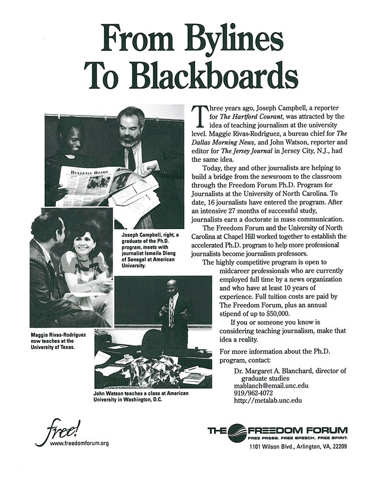 Freedom Forum Timeline - Freedom Forum