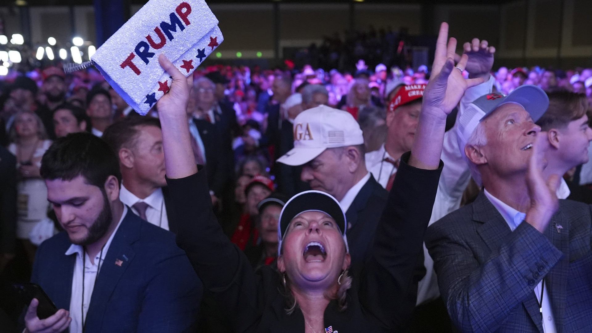 Election Night 2024 Photos: Press Capture Historic Event